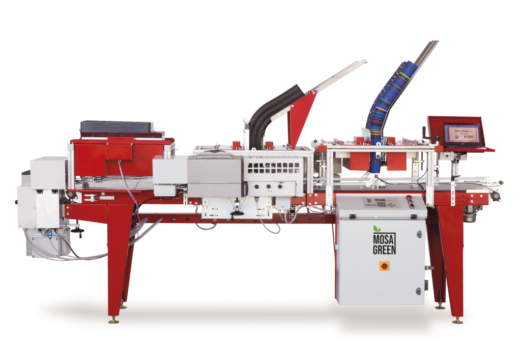 DESTACKER WITH PRINTING/LABELLING UNIT E11D - MosaGreen